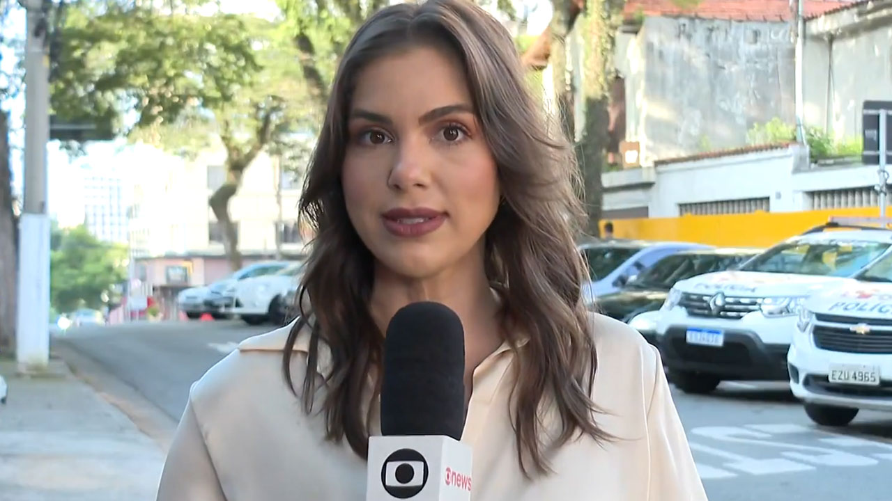 Repórter da Globo muda local de transmissão por medo de assalto