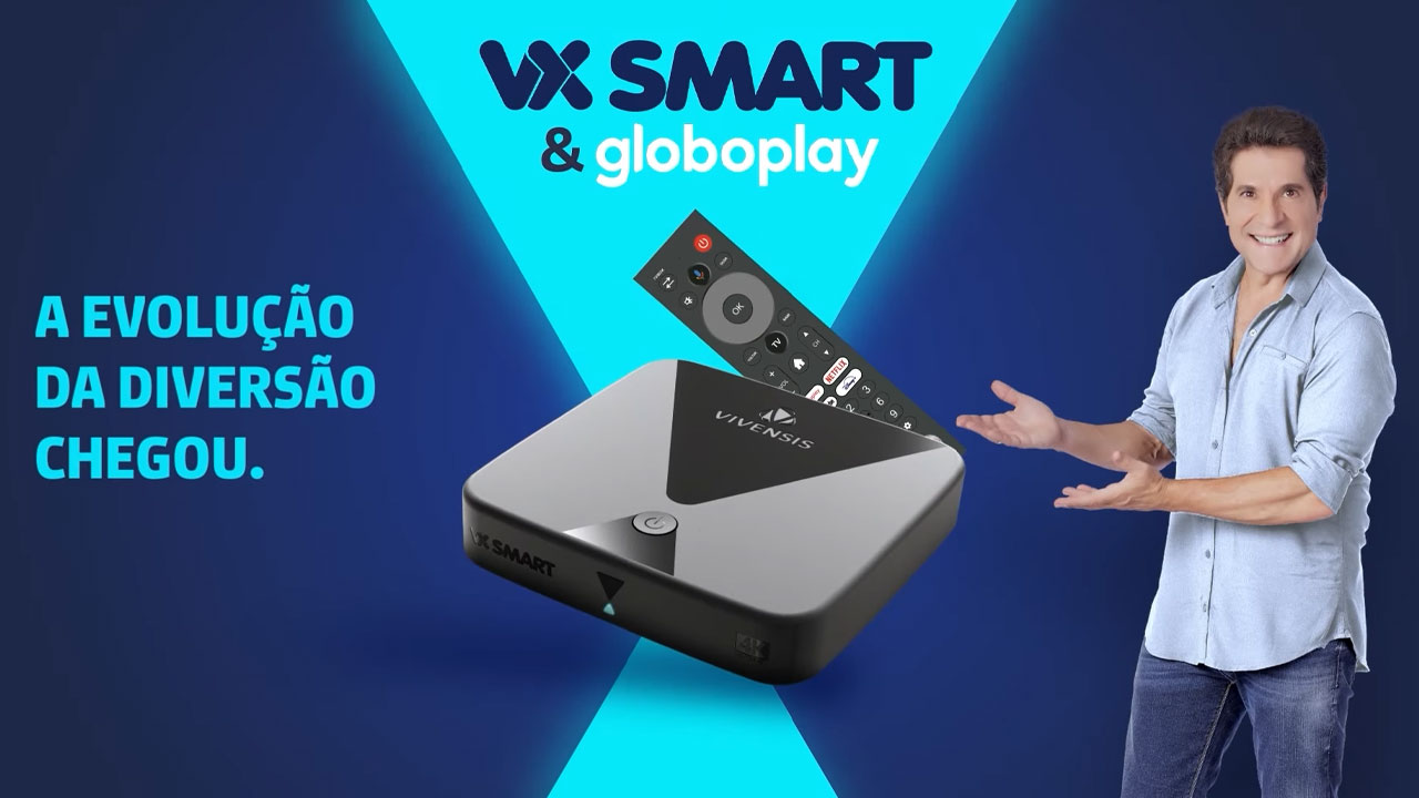 Vivensis lança VX Smart, receptor híbrido com canais gratuitos e streaming